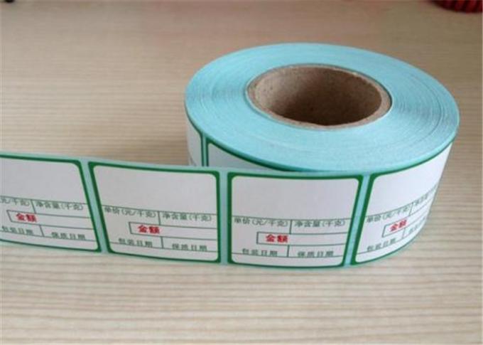 SGS Approved OEM Printed Logo Blank Sticker Labels For Printing