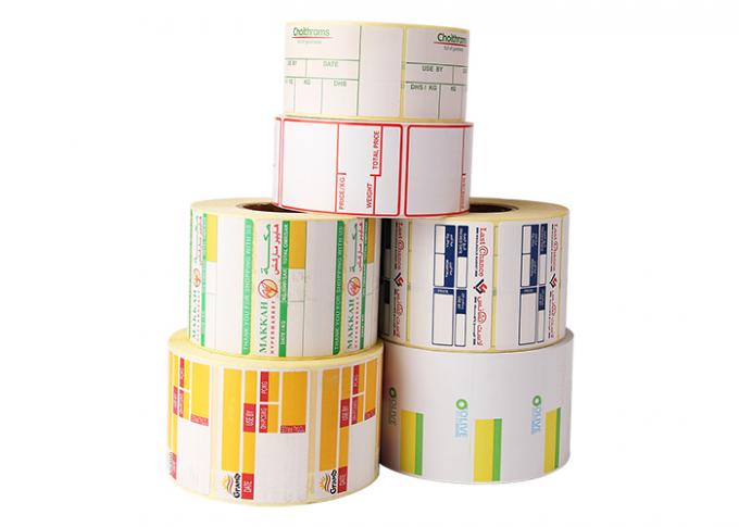 Preprinted Permanent Adhesive Barcode Label Sticker 57x32mm
