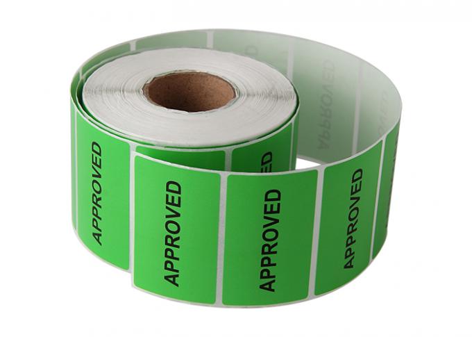 Oilproof FSC Self Adhesive Printable Labels 34x56mm