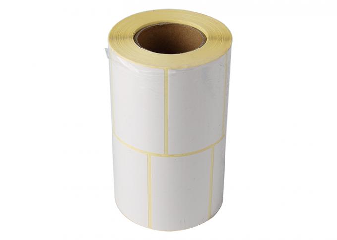 FSC 39x28mm Adhesive Sticker Label Roll Flexo Printing